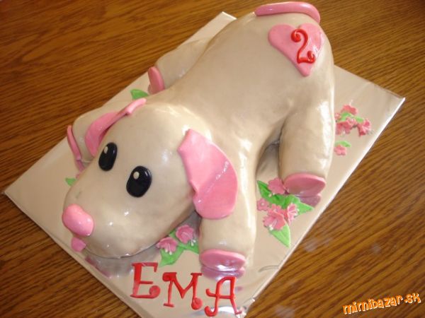 Psík čokoládová torta | Mimibazar.sk